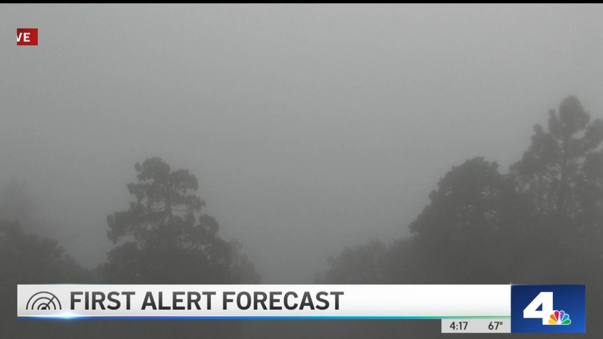 First Alert Forecast: Santa Ana Winds – NBC Los Angeles