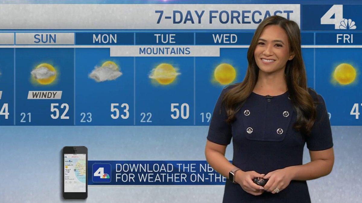 First Alert Forecast: Santa Ana Winds – NBC Los Angeles