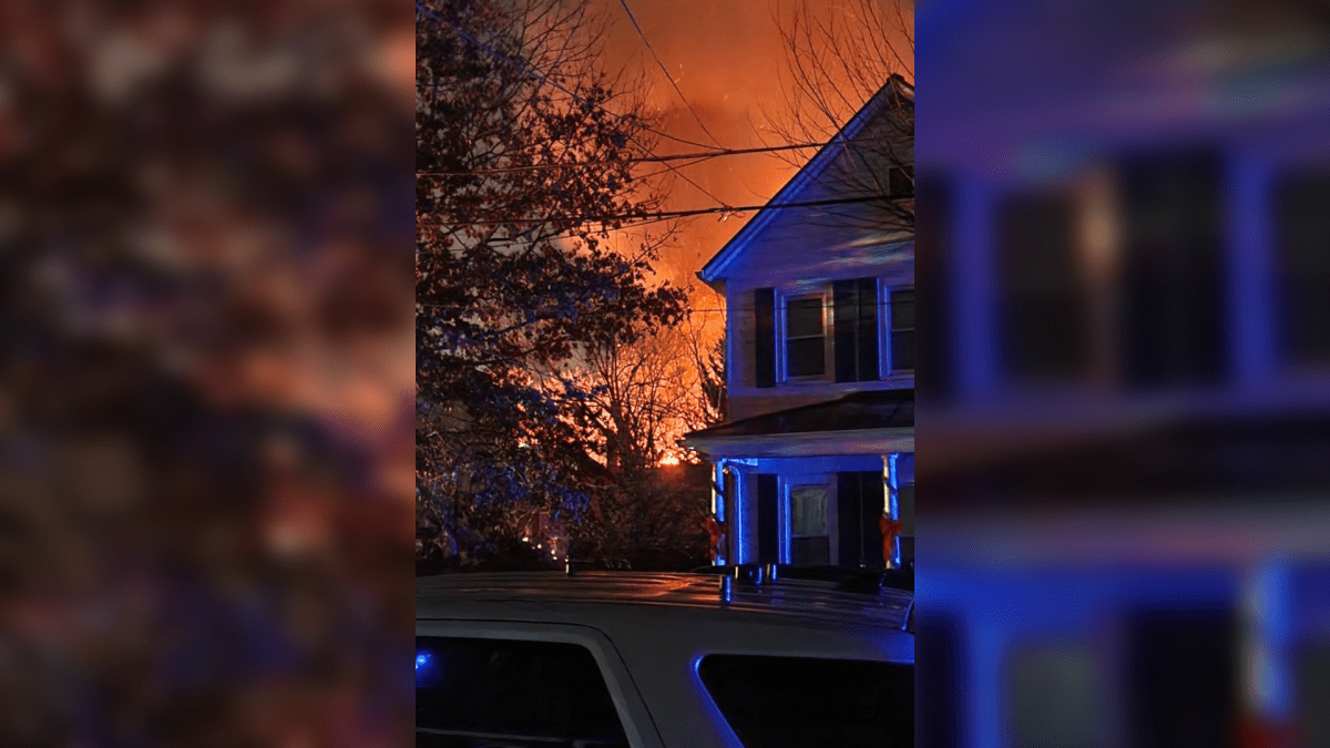 Video shows Arlington, Virginia, house blast as police tried to serve a ...
