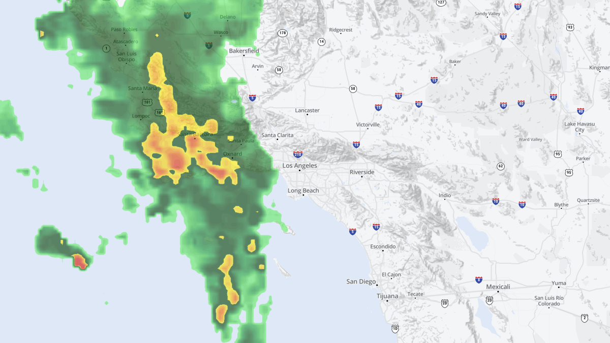 Here’s when to expect rain in LA – NBC Los Angeles