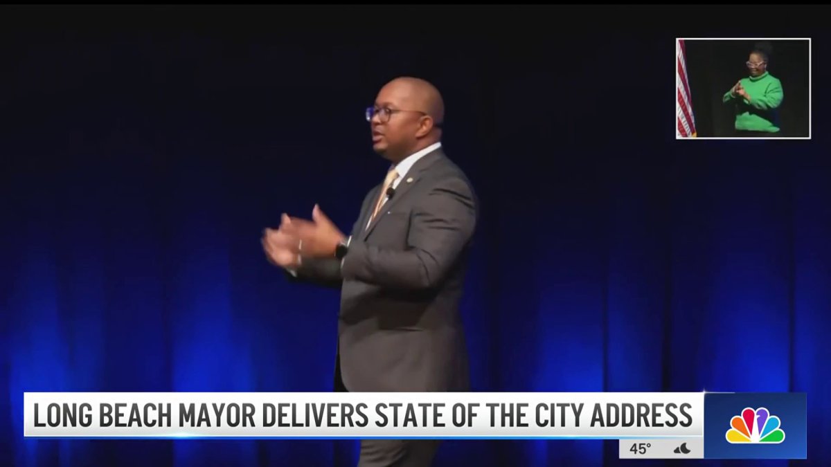 Long Beach mayor delivers state of the city address – NBC Los Angeles