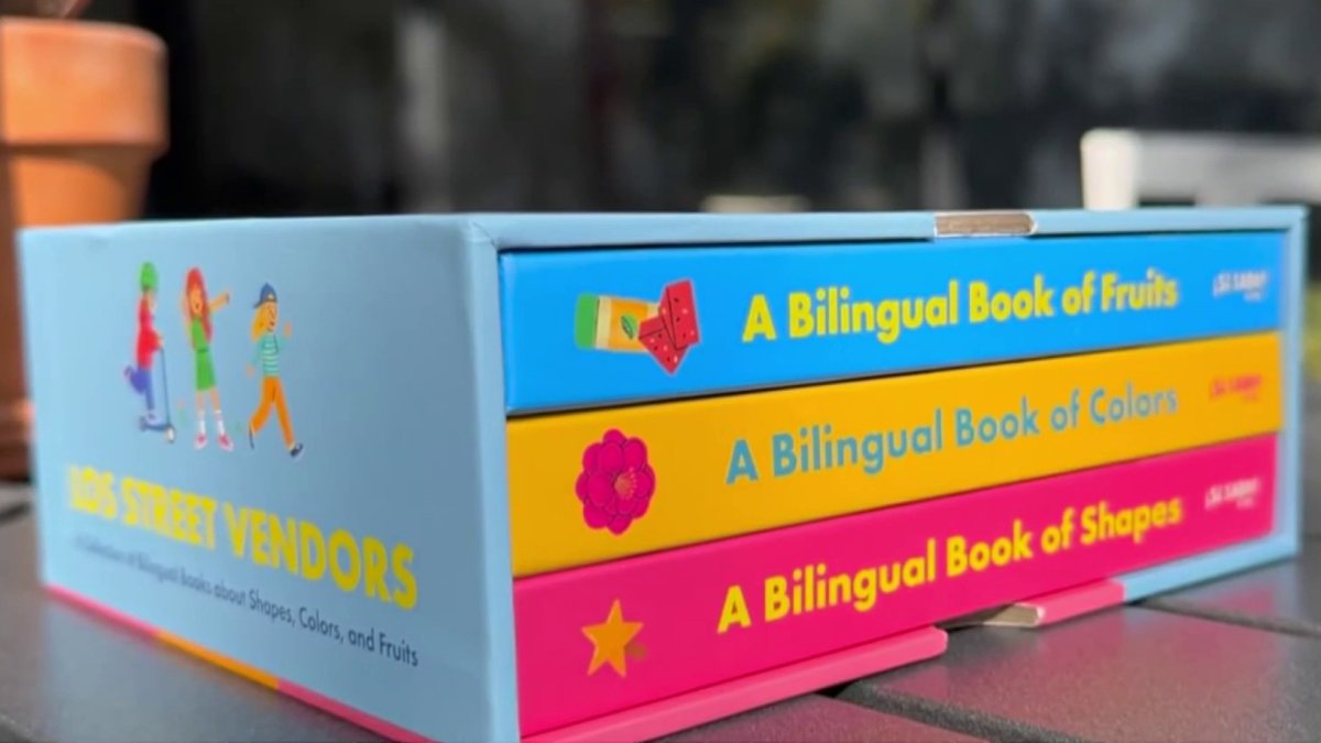 Book series helps children become ‘si sabo’ kids – NBC Los Angeles