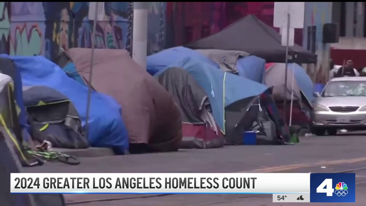 2024 Greater Los Angeles homeless count – NBC Los Angeles