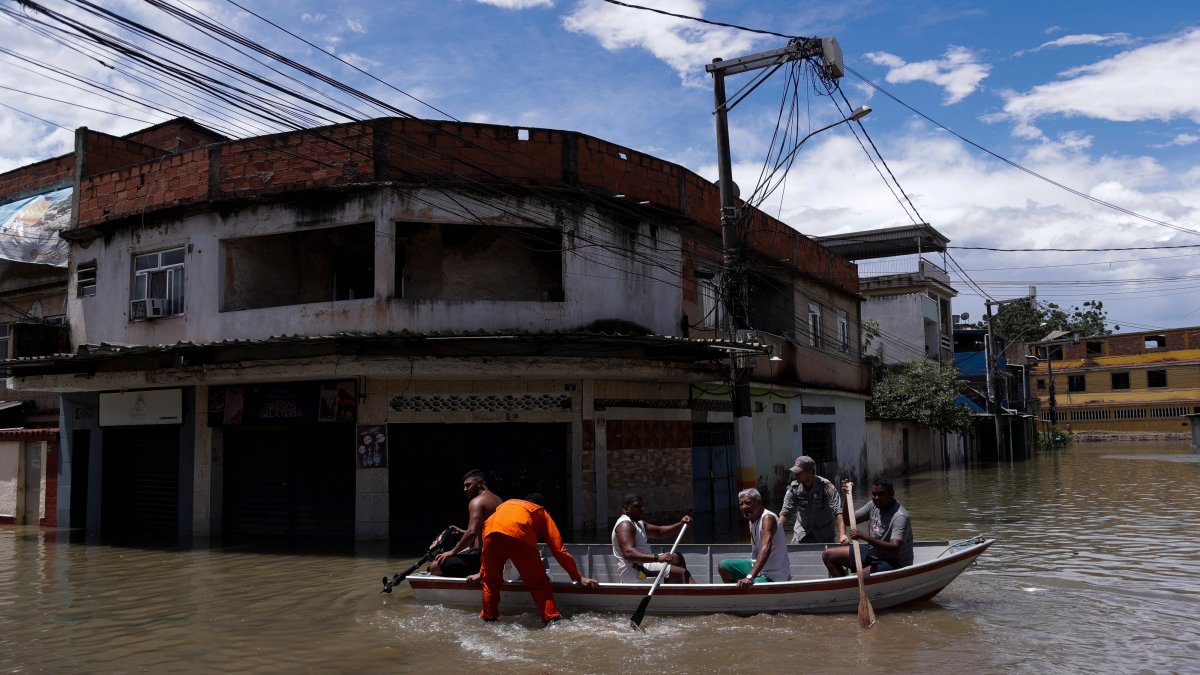 Heavy rain in Brazil kills at least 12 people – NBC Los Angeles