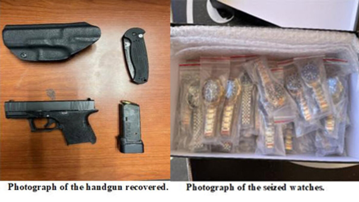 Ex-felon arrested on firearm and trademark infringement charges – NBC ...