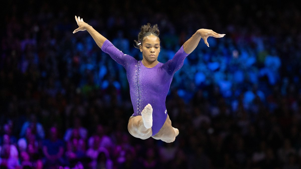 How US gymnast Shilese Jones’ late dad is inspiring her Olympic journey ...