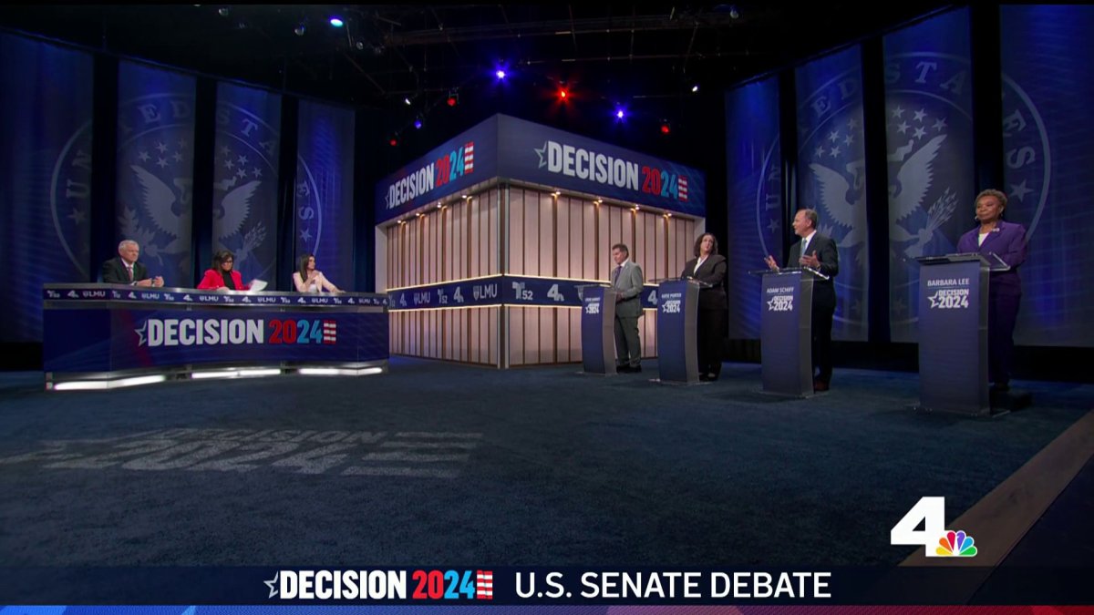 U.S. Senate debate: Closing statements from Garvey, Lee, Schiff, Porter ...