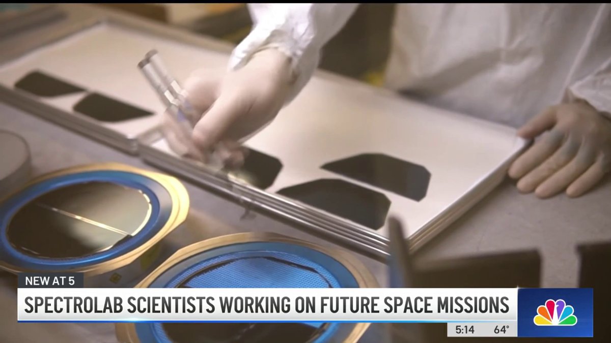 Spectrolab scientists in Sylmar working on future space missions – NBC ...