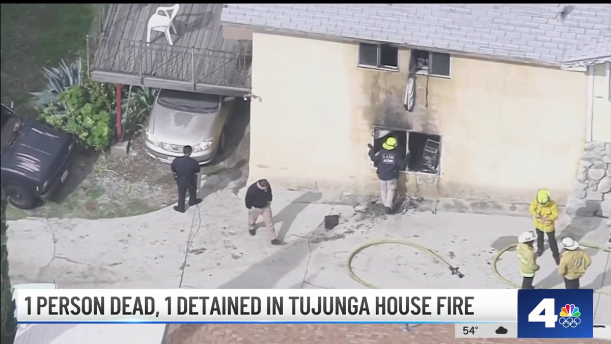 Deadly house fire in Tujunga turns into murder investigation – NBC Los ...