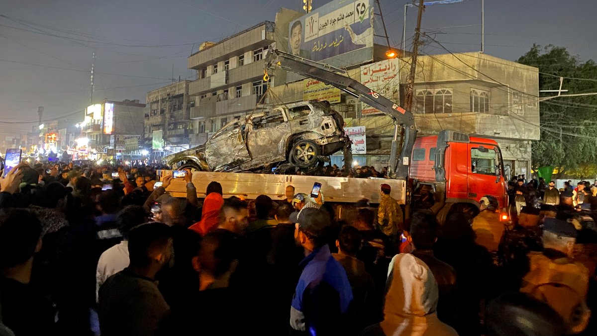 Drone strike in Baghdad kills militia commander – NBC Los Angeles