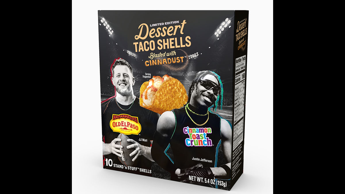 Old El Paso, Cinnamon Toast Crunch announce new taco shells collab ...