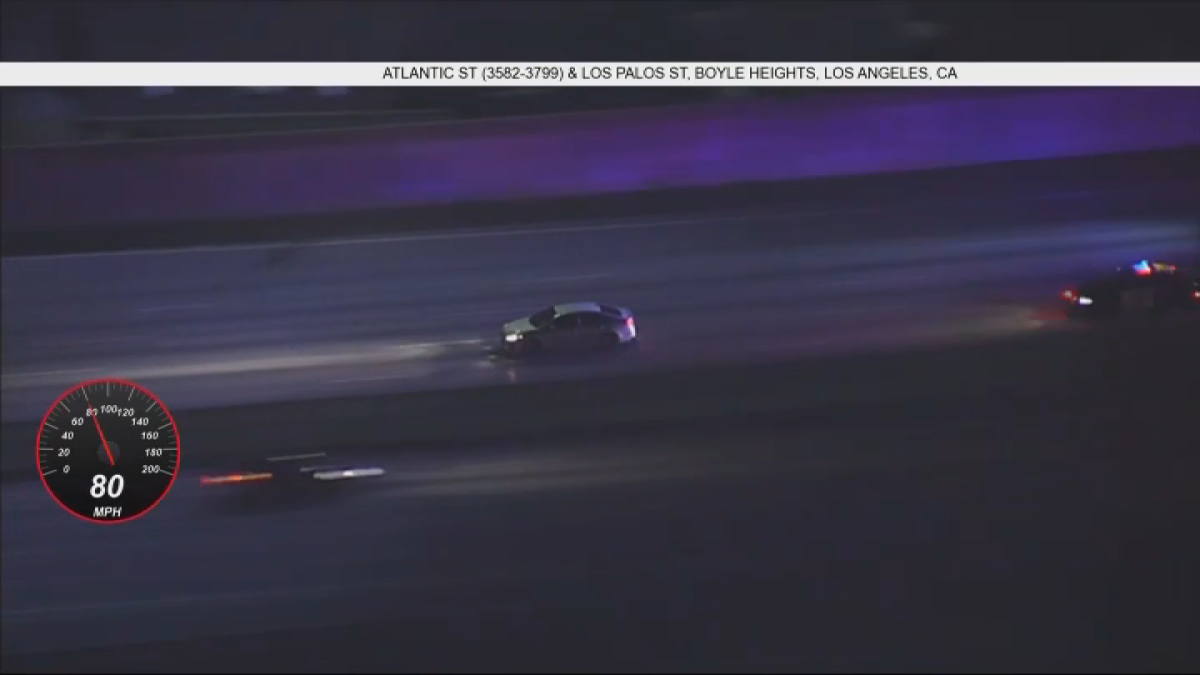 Hour Long Police Pursuit That Began In Riverside Ends In Agoura Hills