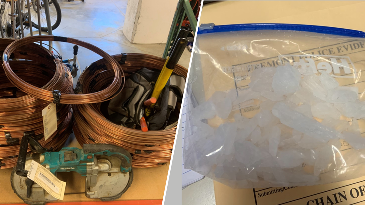 500 pounds of copper wire, 4 ounces of meth seized in Fremont bust ...