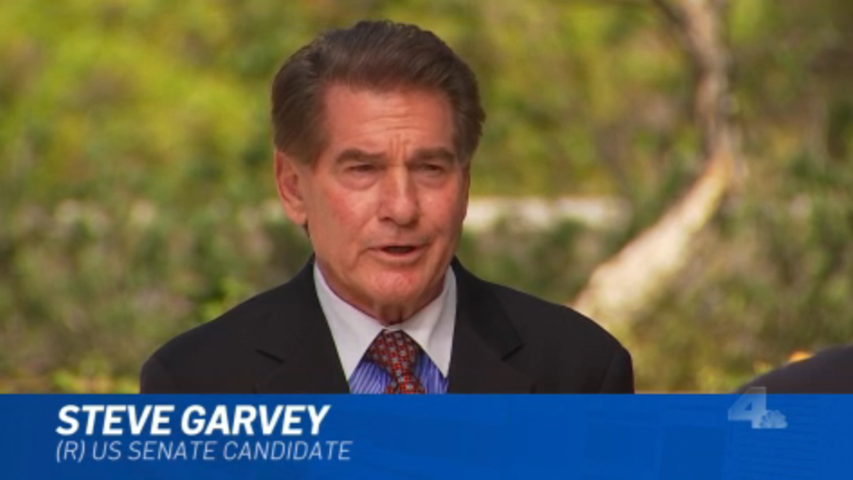 Why is Steve Garvey running for US Senate? – NBC Los Angeles