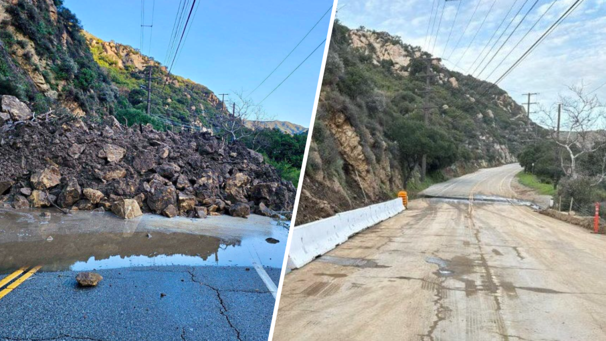 PCH and Malibu Canyon Road reopen after LA storms – NBC Los Angeles