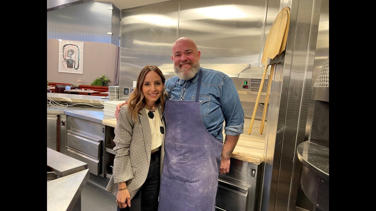 Chef Evan Funke previews his Vanity Fair pizza bar ahead of Oscars ...