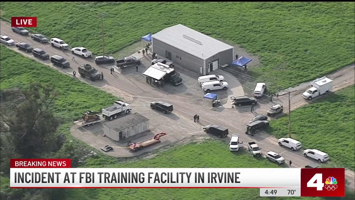 Incident reported at FBI training facility in Irvine – NBC Los Angeles