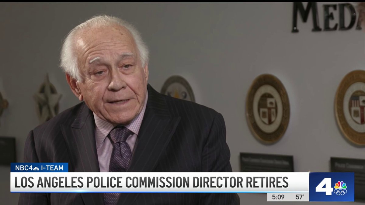 LAPD Commission Director Richard Tefank retires – NBC Los Angeles