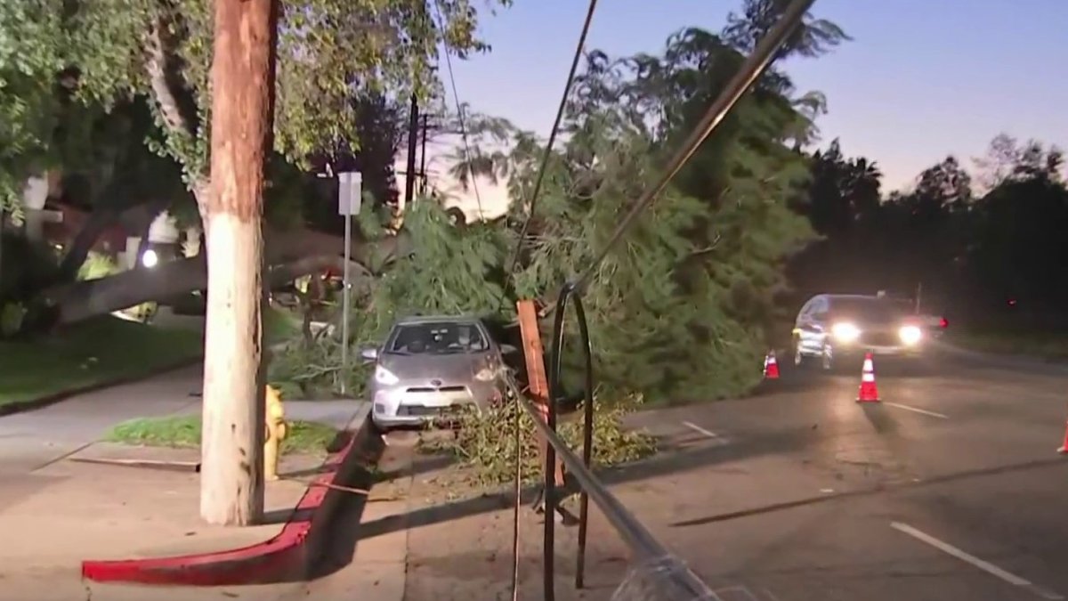 Here’s when strong winds will peak in LA – NBC Los Angeles