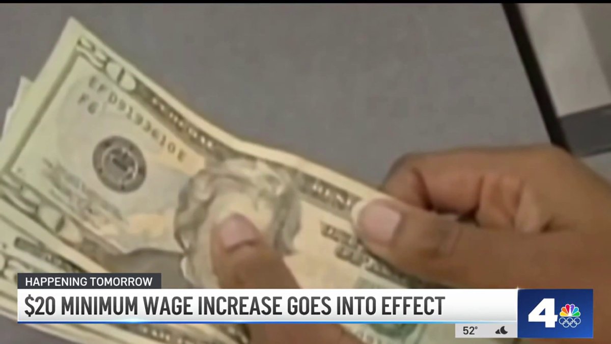 California to increase minimum wage for fast-food workers – NBC Los Angeles
