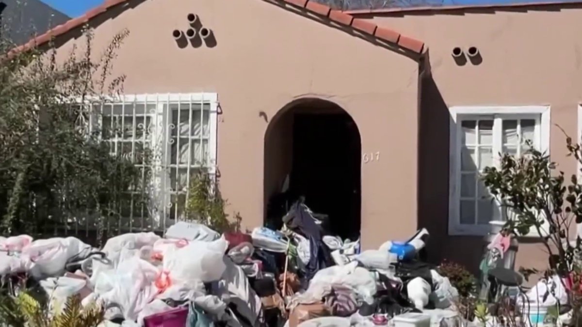 More than 7 tons of trash removed from Fairfax home – NBC Los Angeles