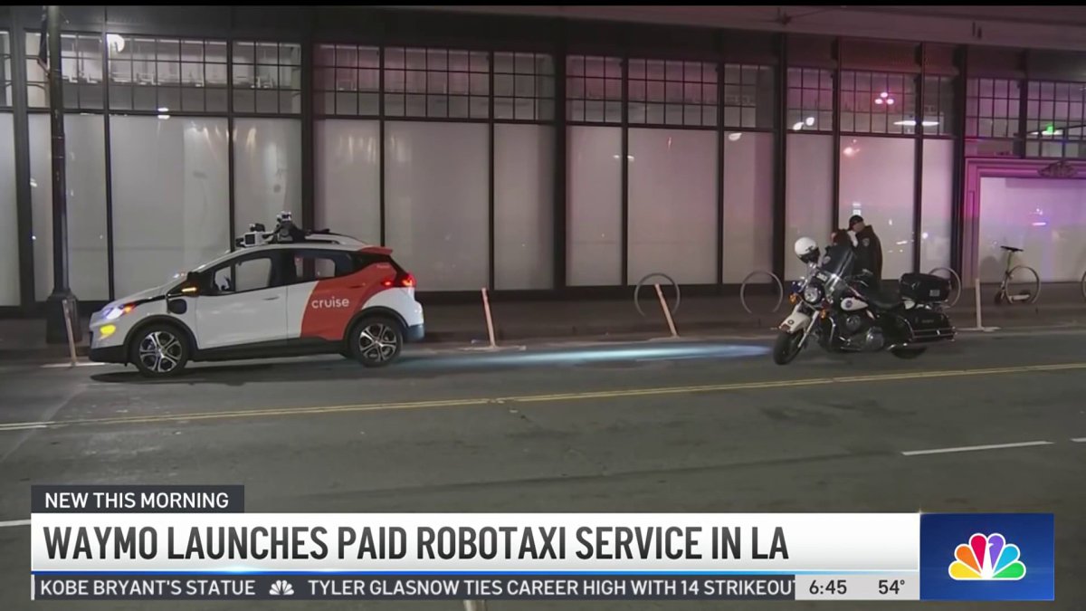 Waymo launches paid robotaxi service in Los Angeles – NBC Los Angeles Waymo launches paid robotaxi service in Los Angeles – NBC Los Angeles