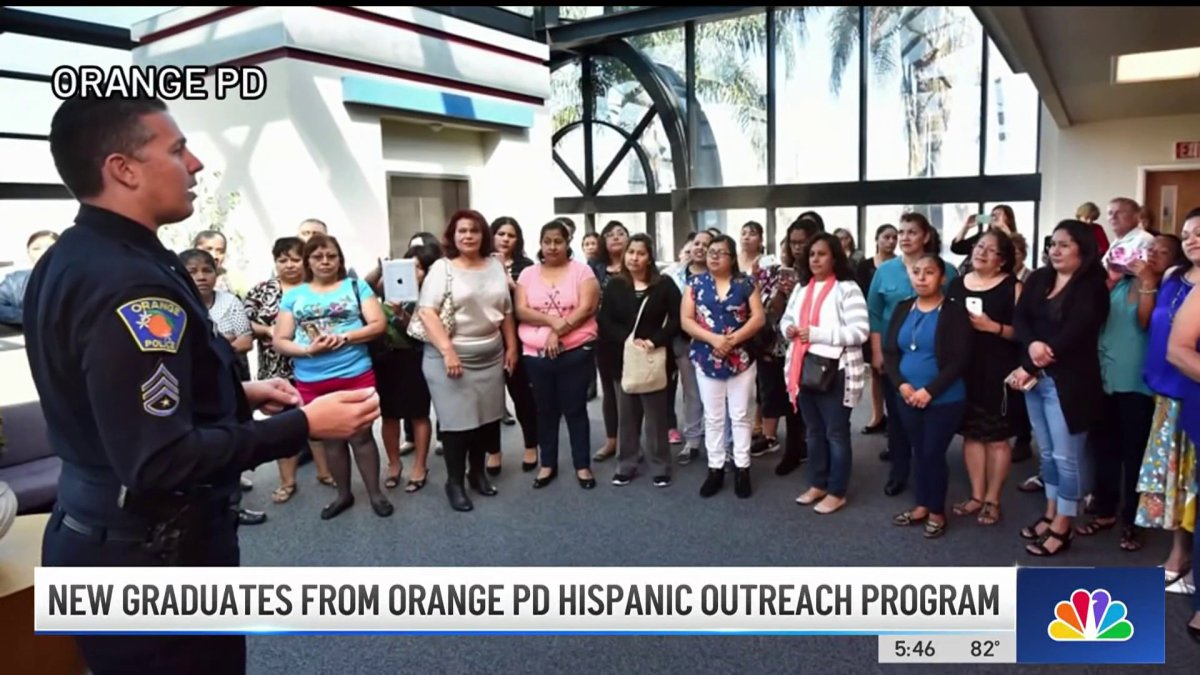 Orange Police build connection with Spanish-speaking community – NBC ...