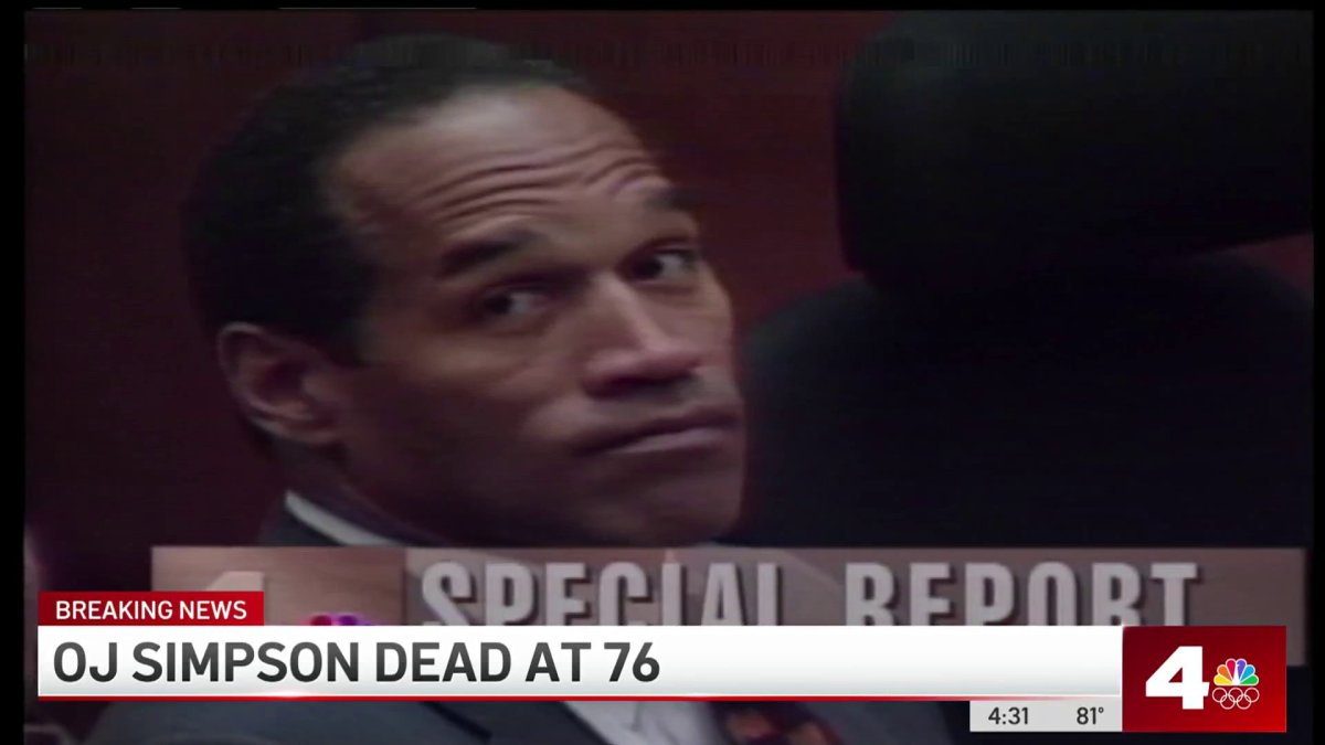 Looking back: NBC4’s coverage on the OJ Simpson trial – NBC Los Angeles