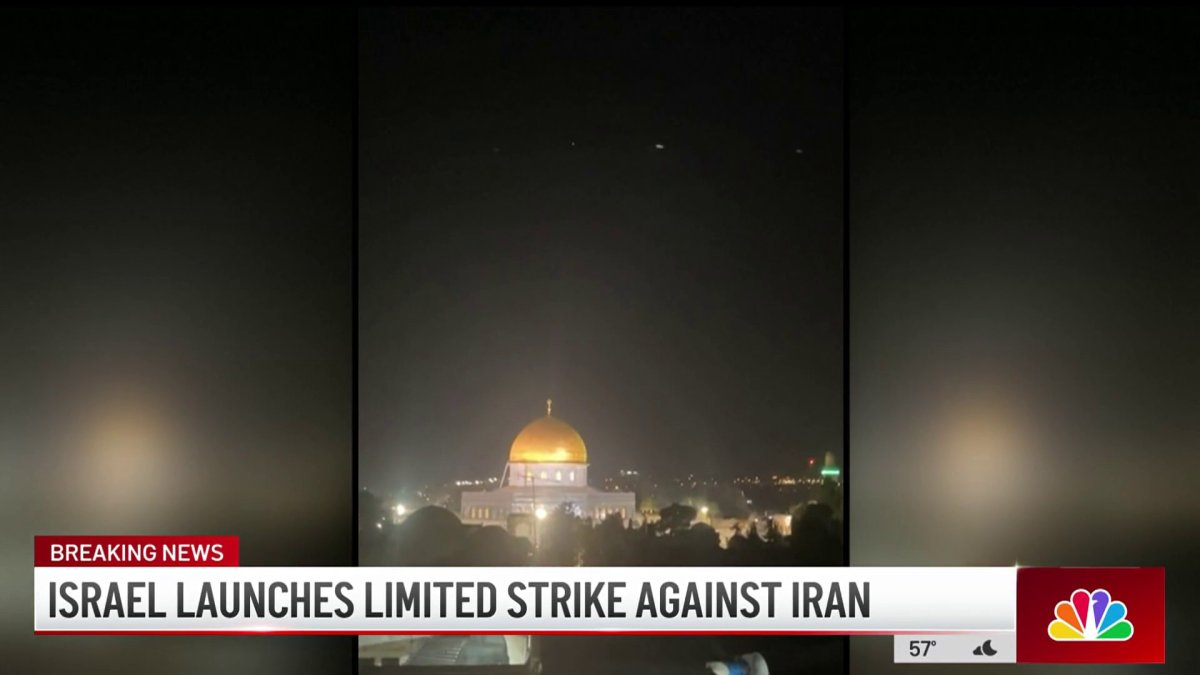 Israel launches strike against Iran – NBC Los Angeles