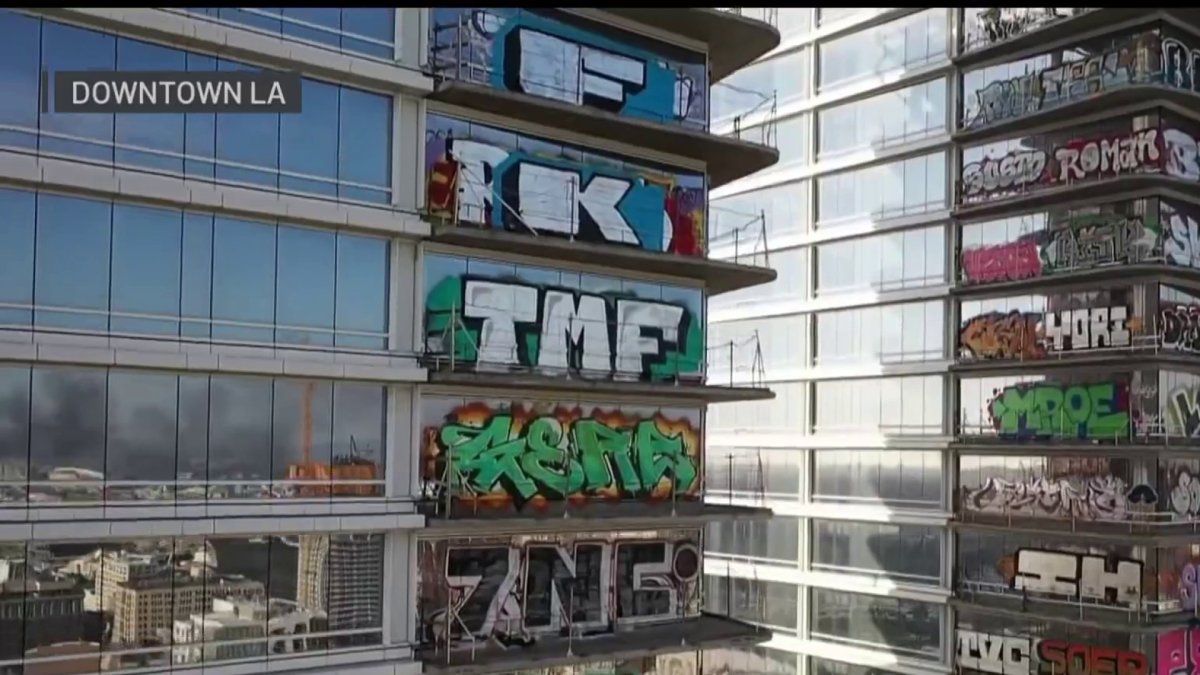 City of LA to hire private security for graffiti towers – NBC Los Angeles