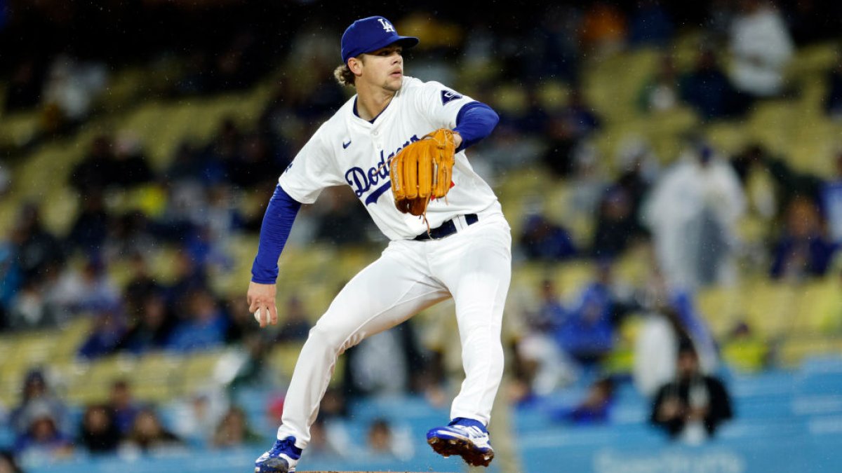 Los Angeles Dodgers news: Gavin Stone takes perfect game into 6th ...