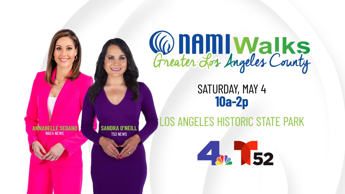 NBC4 and Telemundo 52 invite you to the NAMIWalks Greater LA County ...