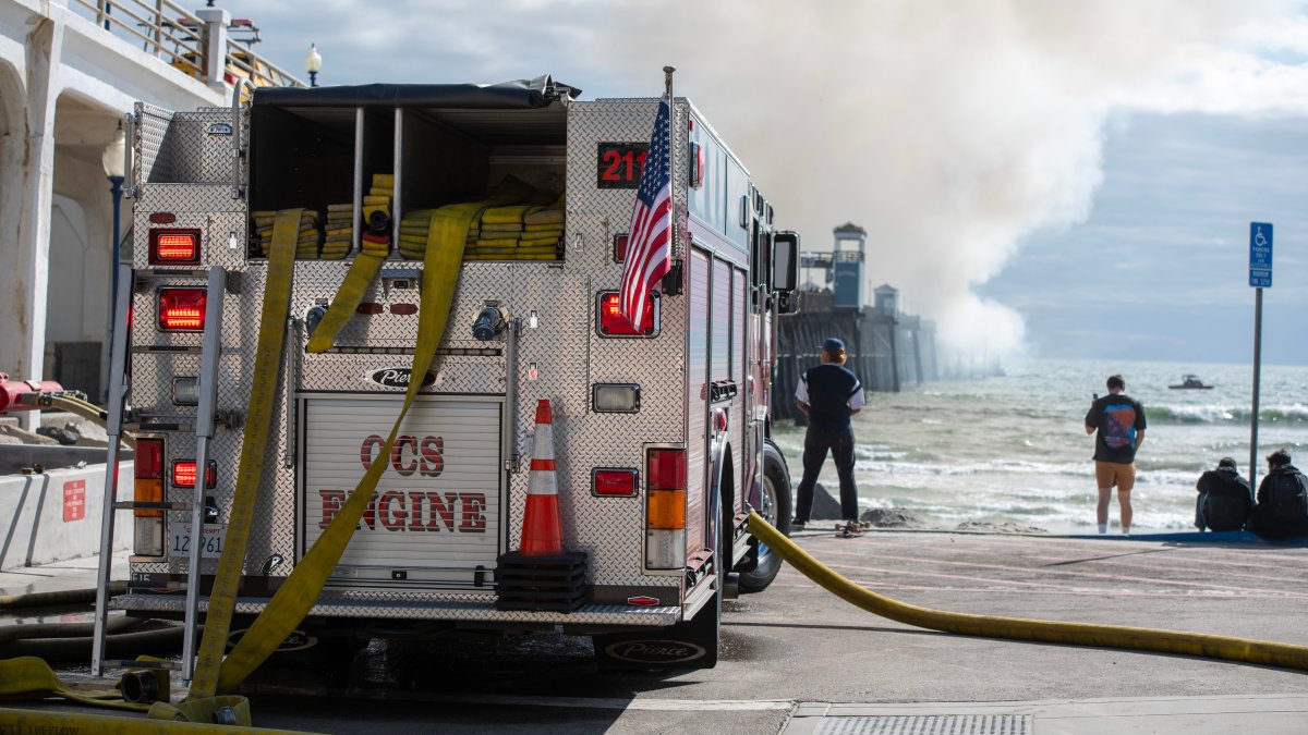 Fire officials rule out arson as cause of Oceanside Pier fire ...