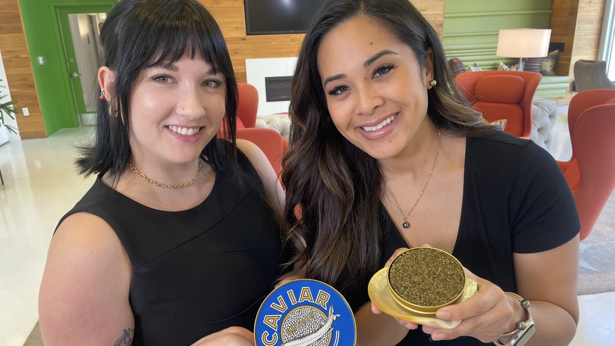 We get a behind-the-scenes look into the world of caviar production ...