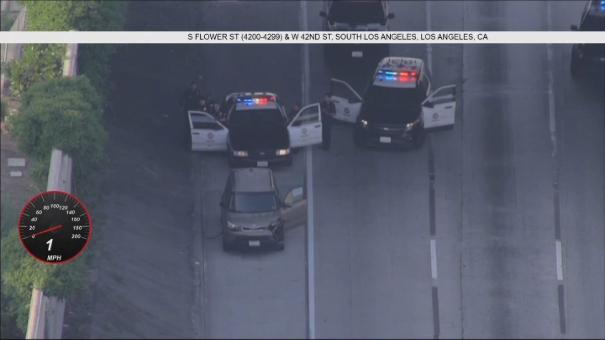 Police monitor driver accused of stealing car – NBC Los Angeles