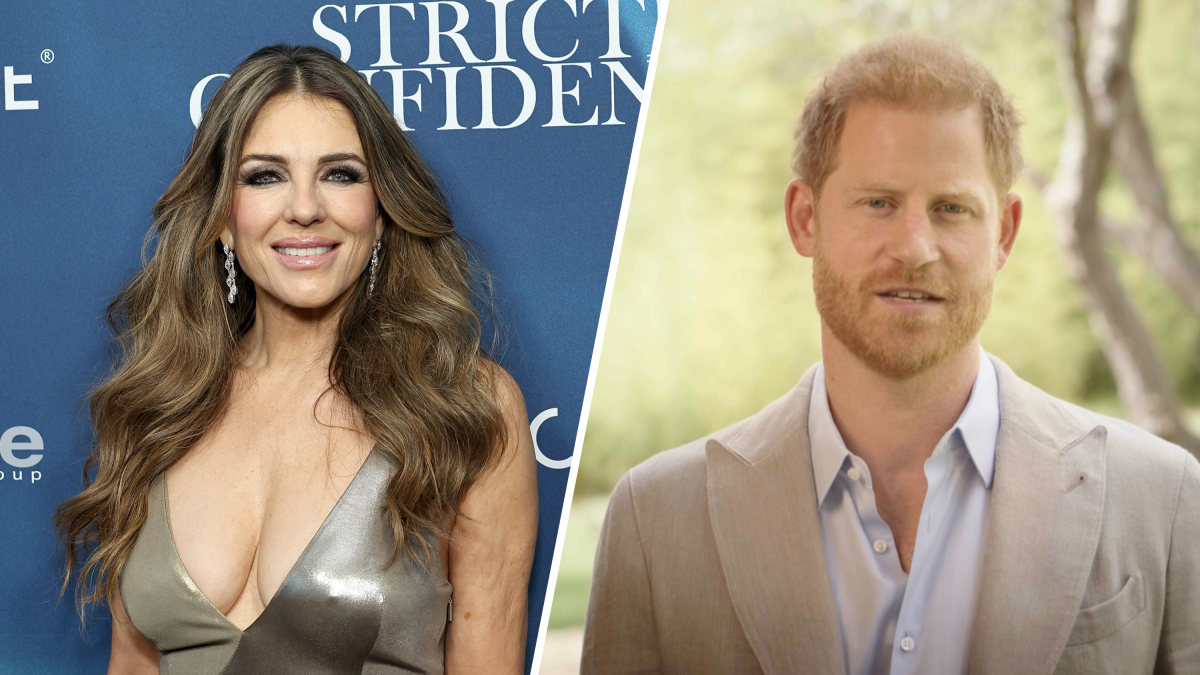 Elizabeth Hurley Addresses Rumor She Took Prince Harrys Virginity