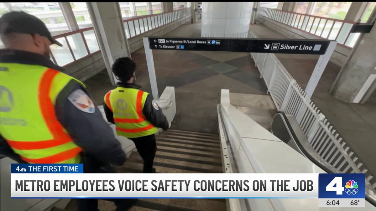 Metro employees say they feel endangered on the job – NBC Los Angeles
