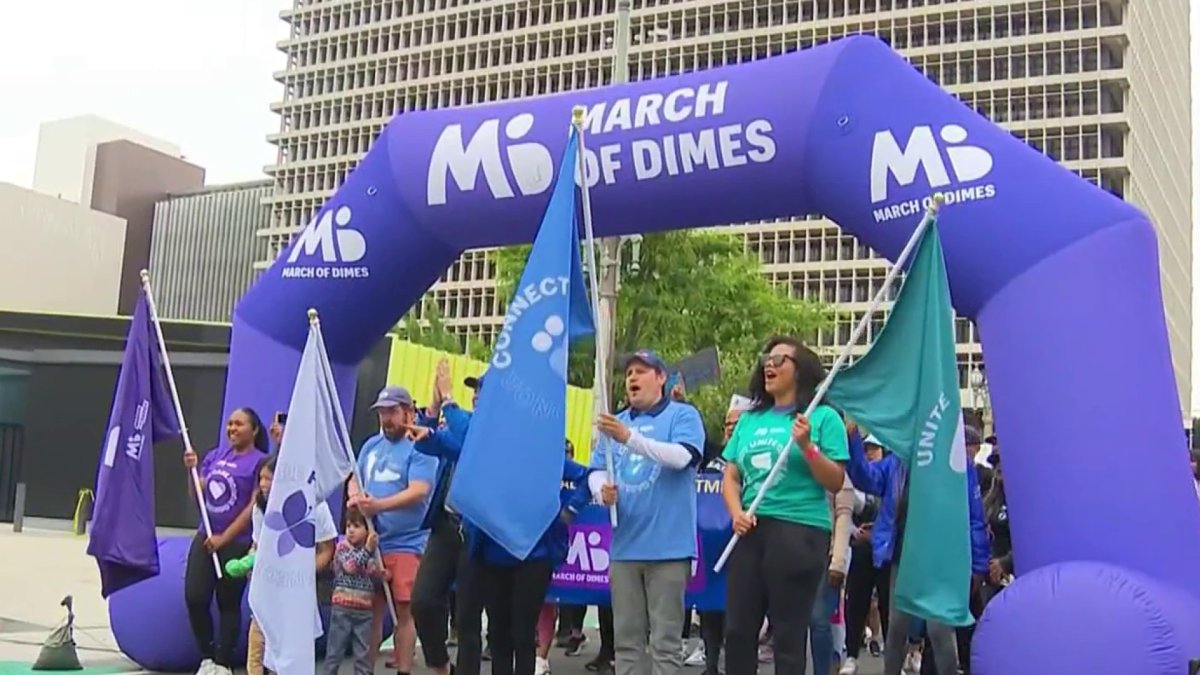 March of Dimes annual march for babies – NBC Los Angeles
