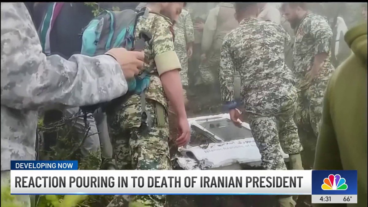 Reactions pouring in after death of Iranian president – NBC Los Angeles