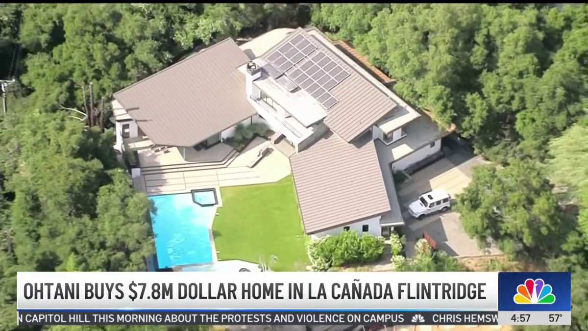 Shohei Ohtani buys home in La Cañada Flintridge – NBC Los Angeles