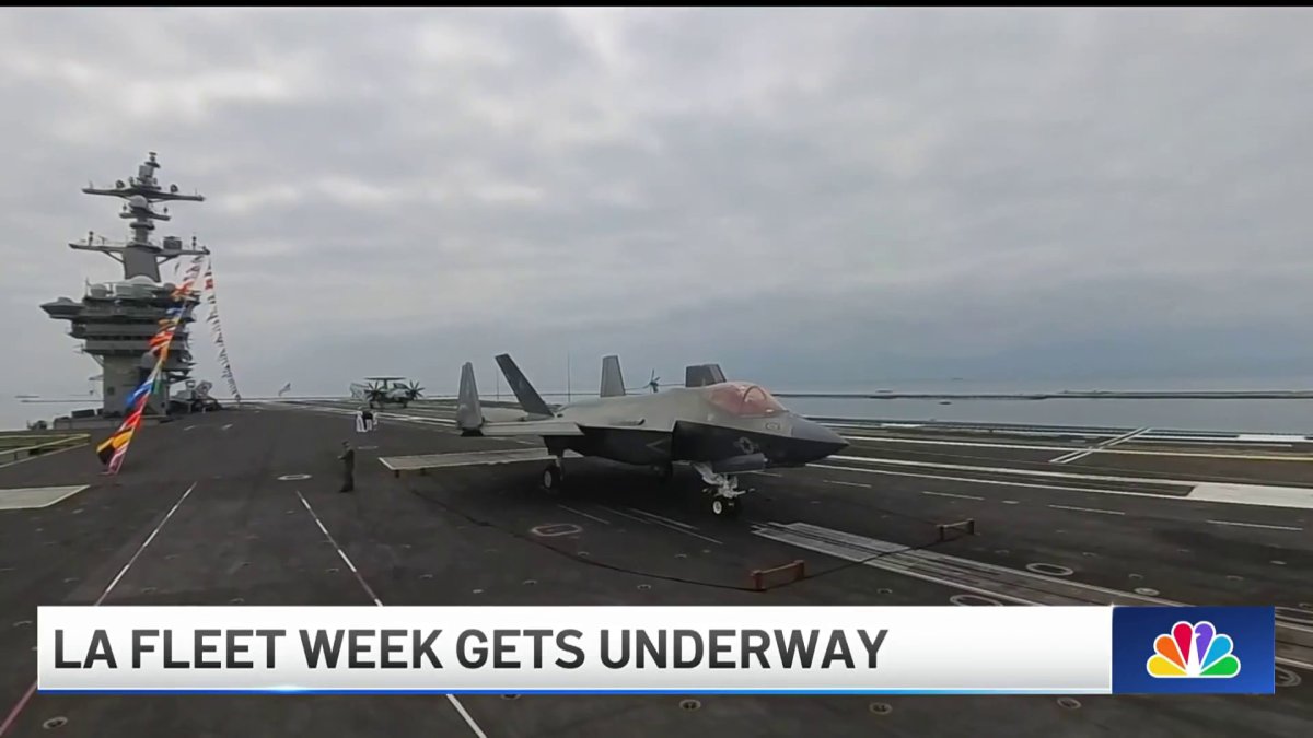 LA Fleet Week 2024 celebrates military members – NBC Los Angeles