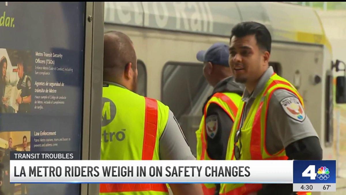 Do we have more armed officers on LA Metro buses, trains yet? – NBC Los ...