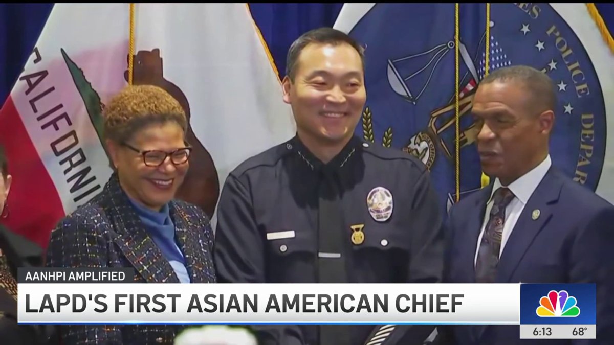 Dominic Choi talks about being LAPD’s first Asian American chief – NBC ...