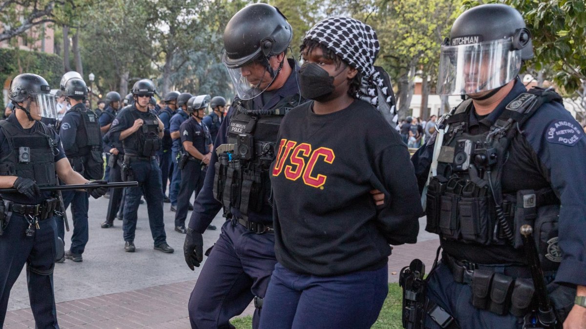 USC conducting disciplinary reviews following protest – NBC Los Angeles