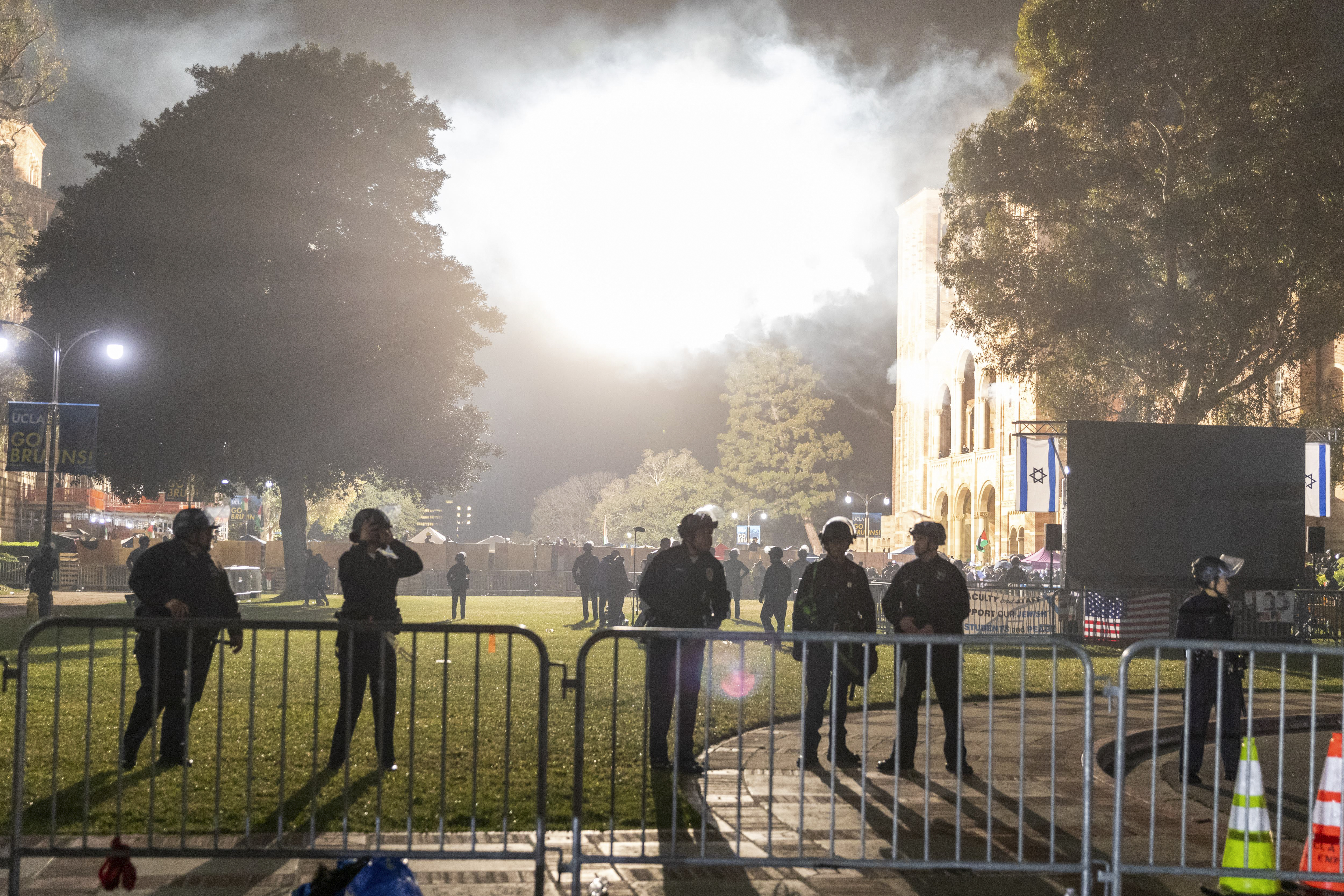 Photos: Officers remove UCLA protest encampment – NBC Los Angeles