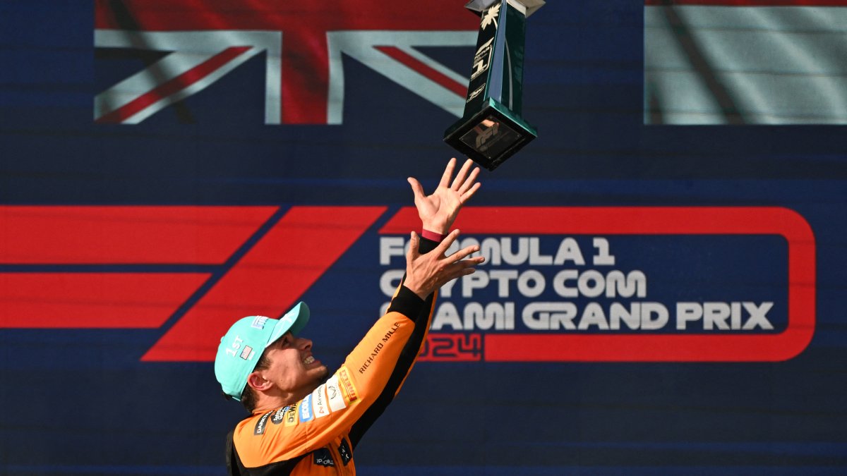 Lando Norris wins his first F1 race at Miami GP 2024 – NBC Los Angeles