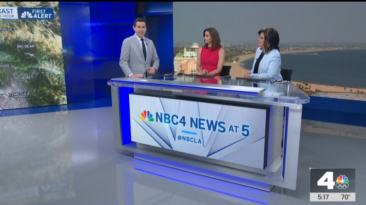 First Alert Forecast: Wednesday Sunshine – NBC Los Angeles