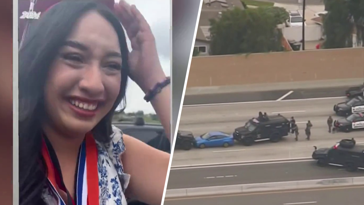 OC teen nearly misses graduation due to freeway standoff – NBC Los Angeles