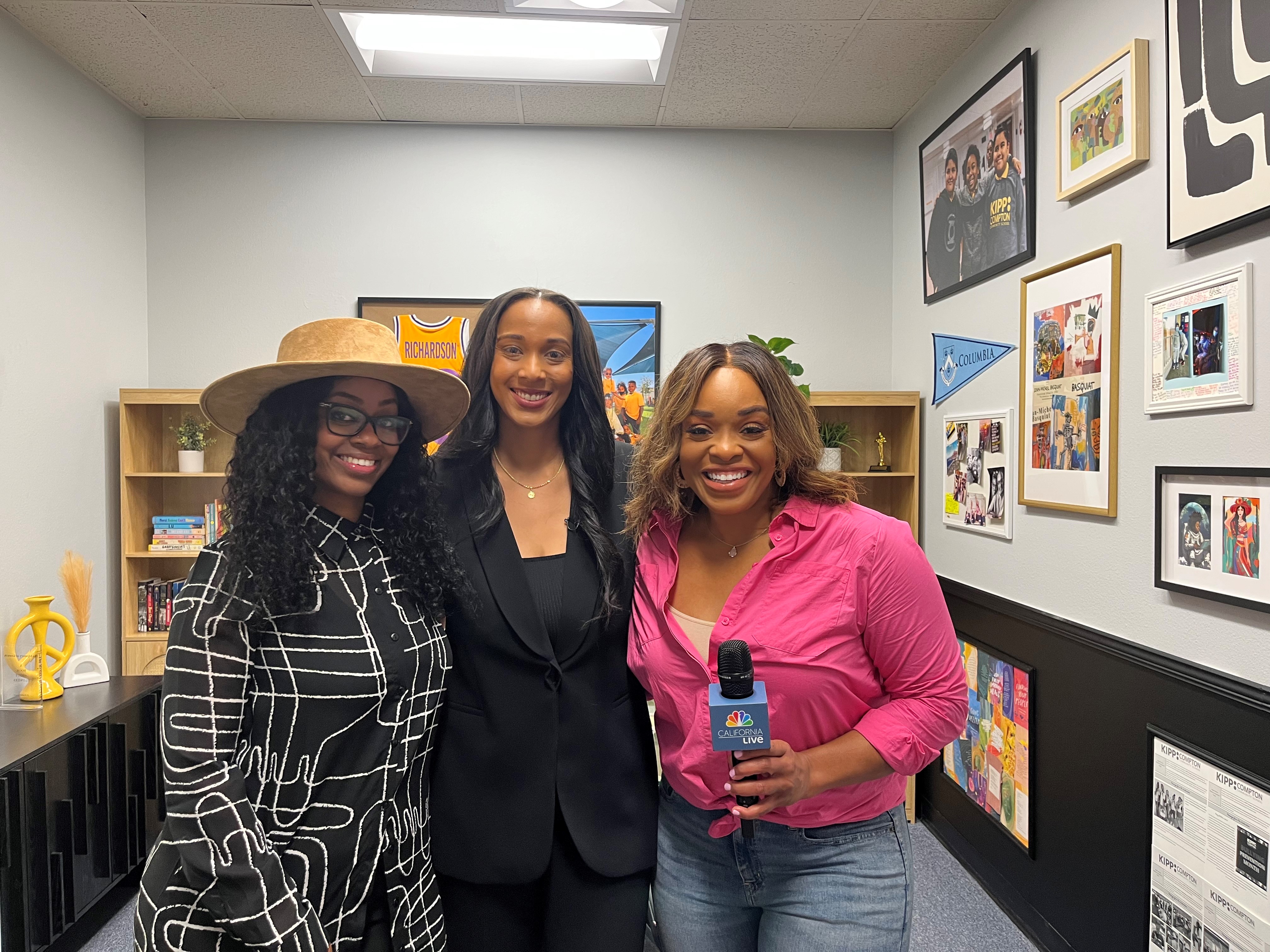 Watch: Compton school principal is speechless after seeing her redesigned office space – NBC Los ...