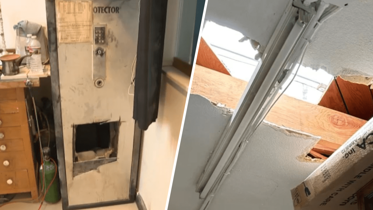 Burglars enter Glendora jewelry store through roof – NBC Los Angeles